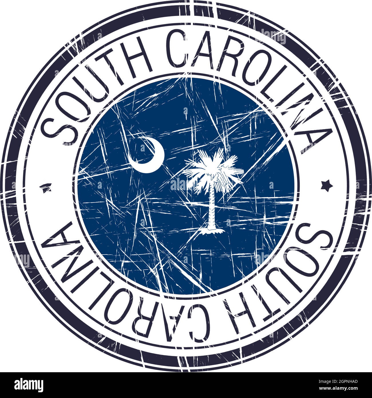 Modern map south carolina hi-res stock photography and images - Alamy
