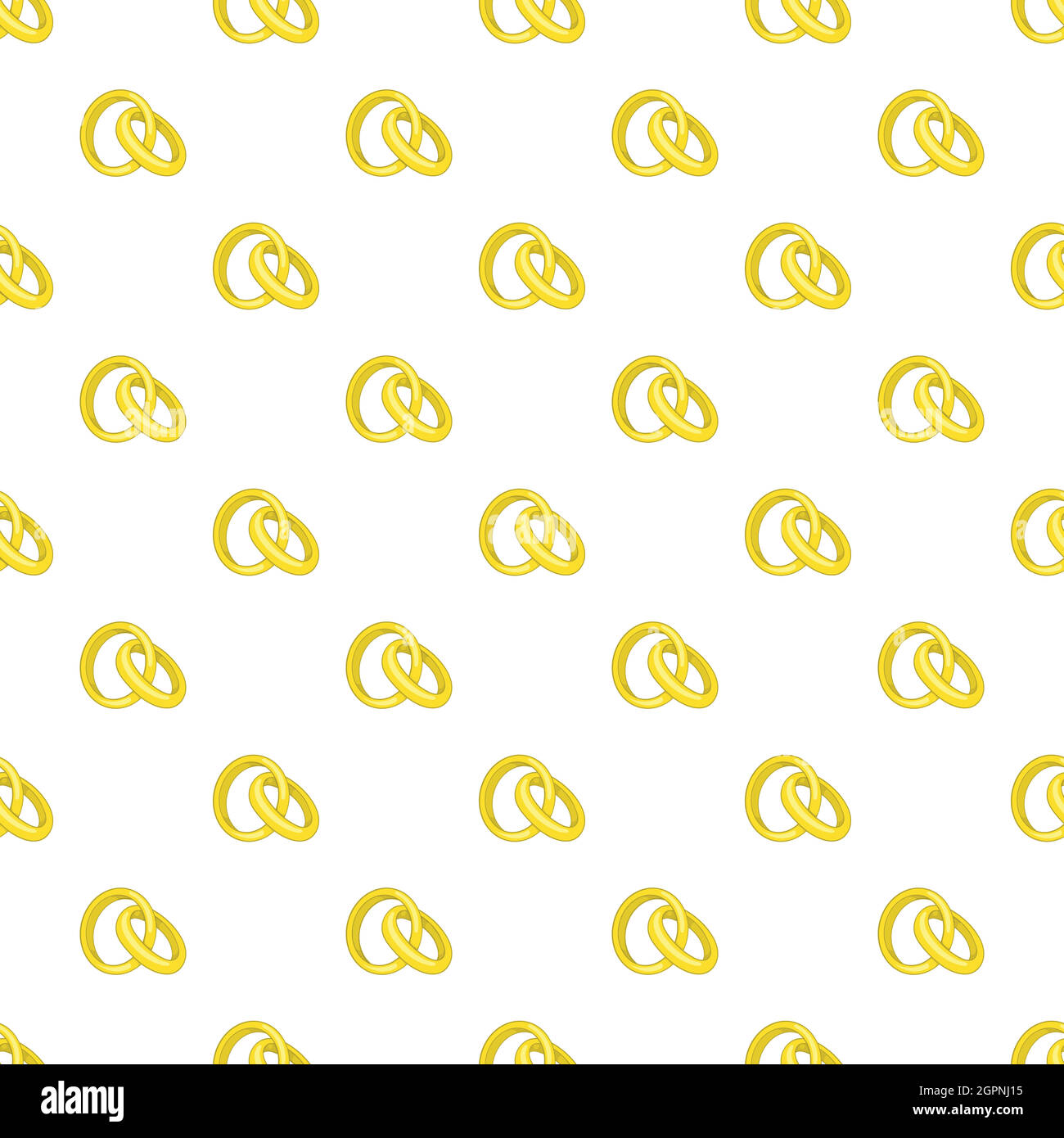 Seamless pattern rings Stock Vector Images - Alamy