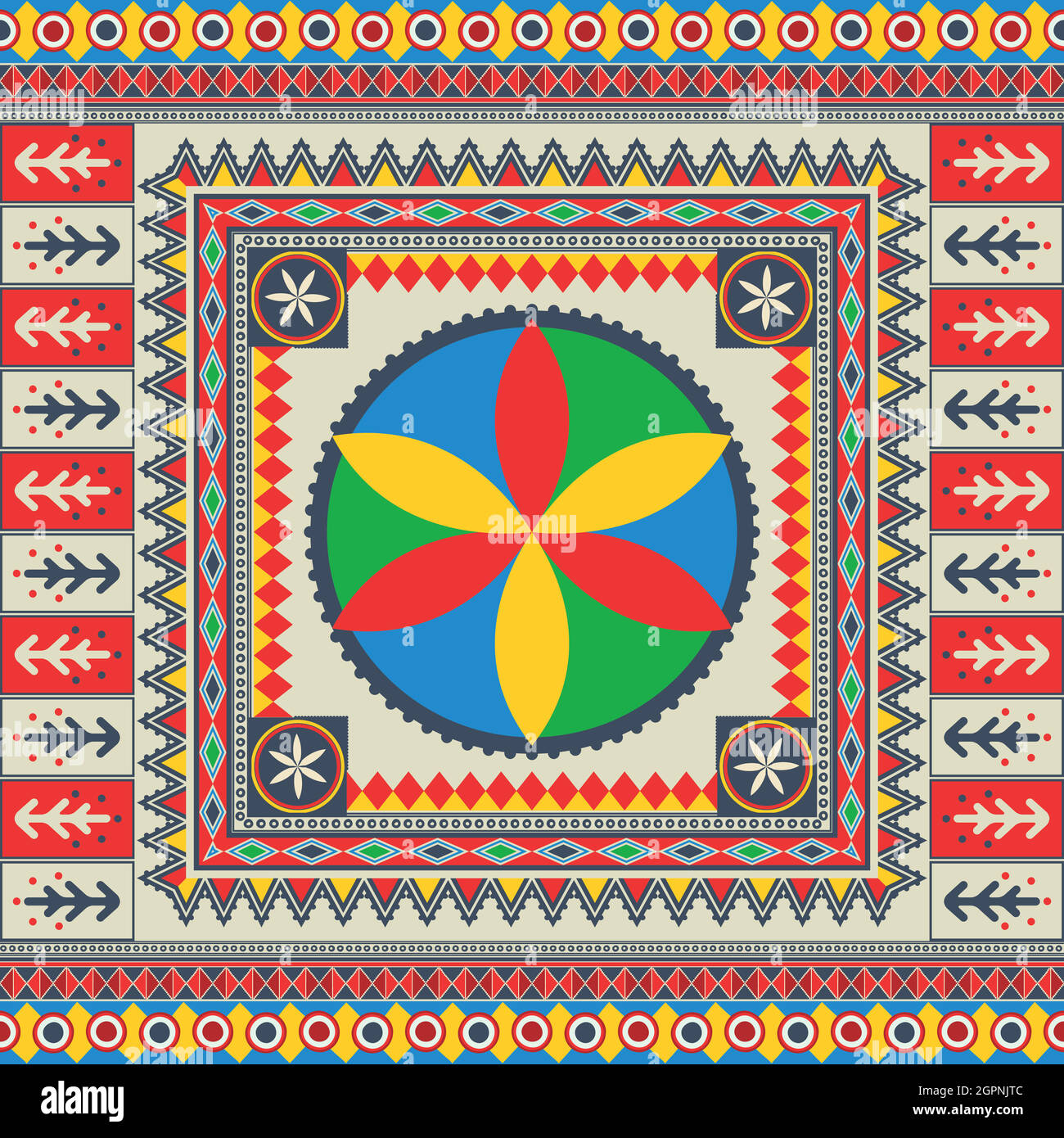 Najdi style pattern 4 Stock Vector Image & Art - Alamy