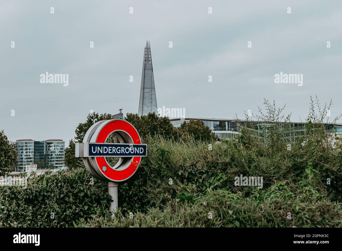 the shard underground Stock Photo - Alamy