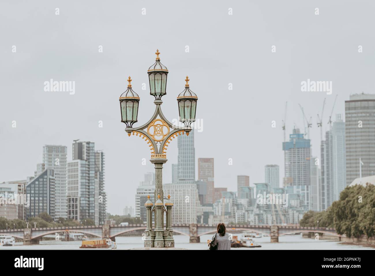 A Covid London Morning Stock Photo - Alamy