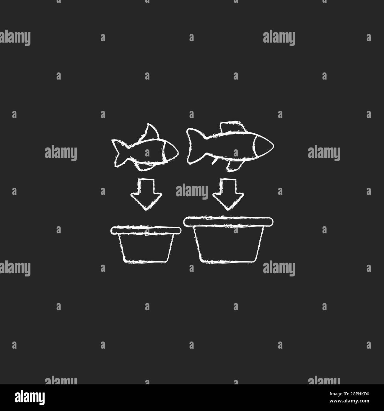 Fish sorting table Black and White Stock Photos & Images - Alamy