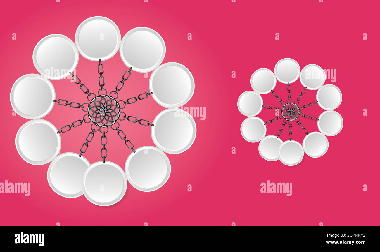 Cross on abstract blue Stock Vector Images - Alamy