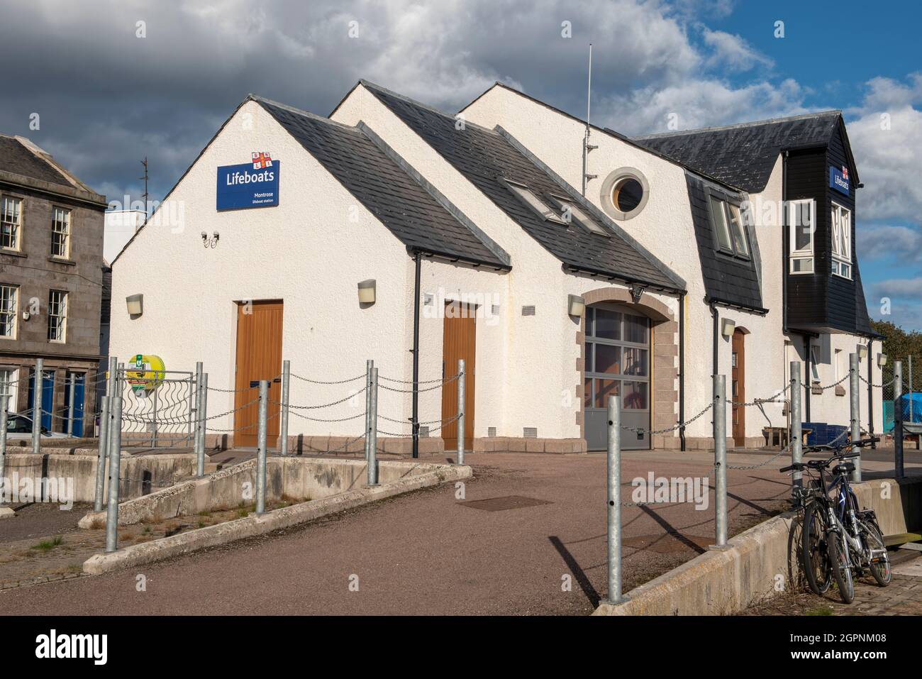 Montrose Lifeboat Station, Wharf Street, Montrose, Angus, Scotland ...