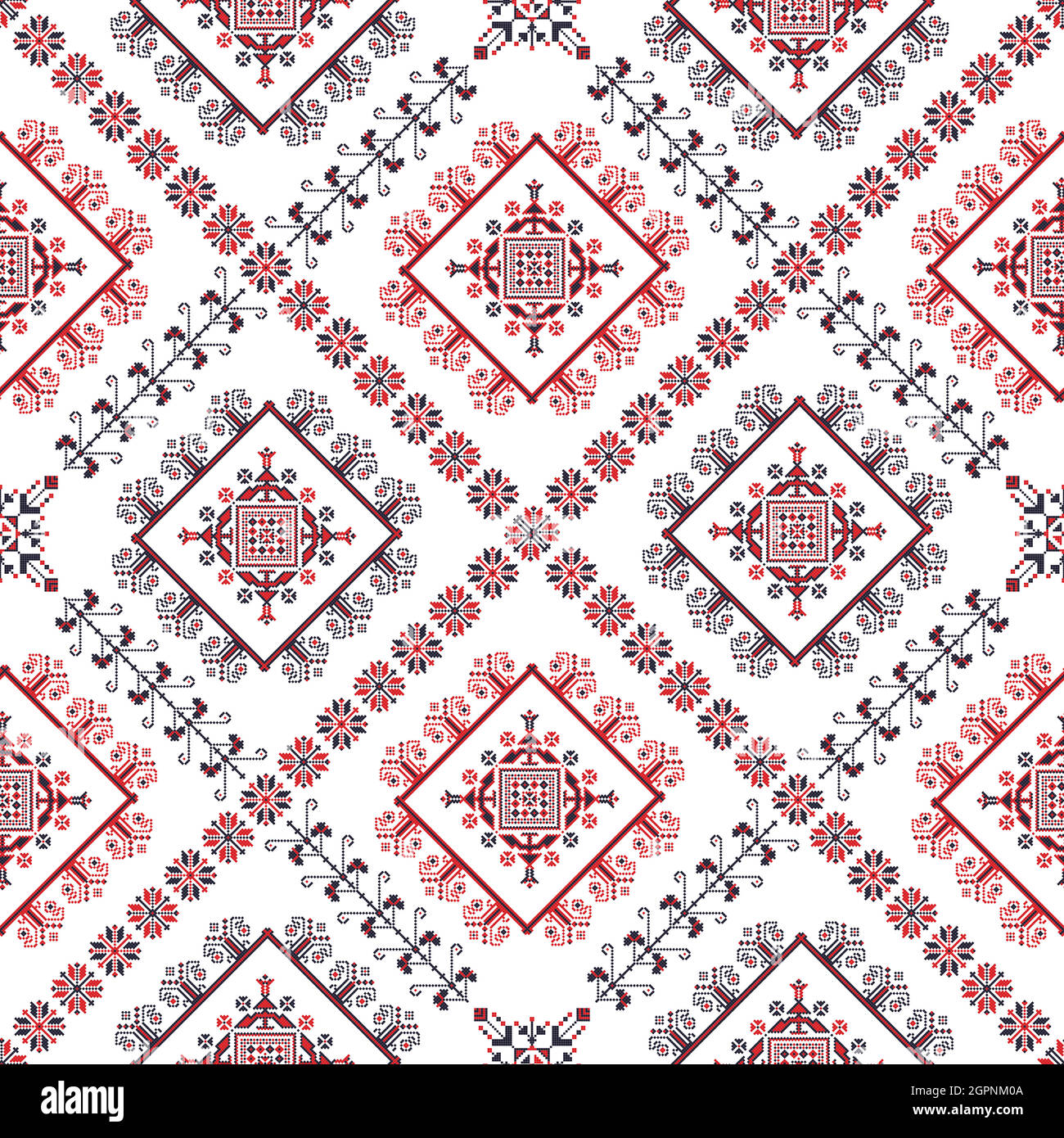 Romanian traditional pattern 6 Stock Vector Image & Art - Alamy