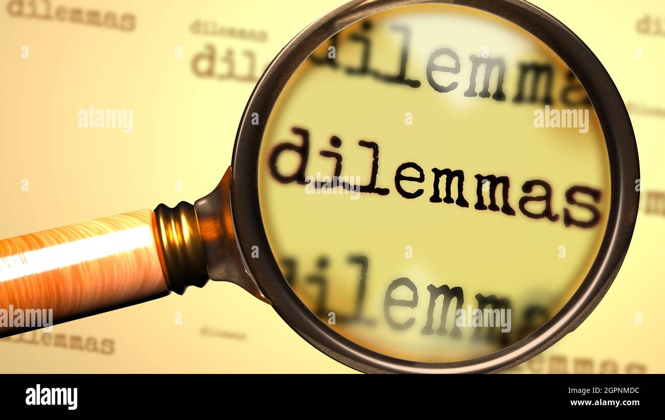 Abstract dilemmas hi-res stock photography and images - Alamy