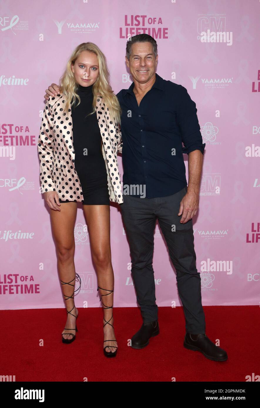 Los Angeles, Ca. 29th Sep, 2021. Savannah Gann, Chris Gann, at the ...