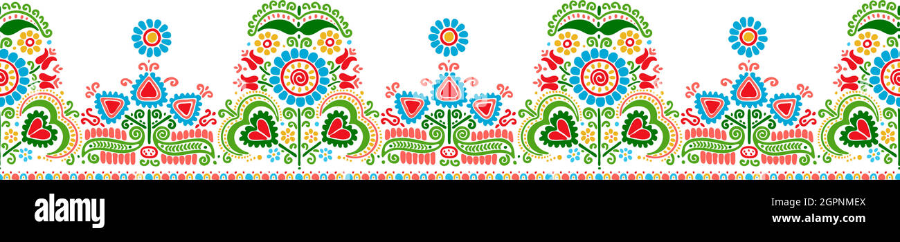 Hungarian border pattern Stock Vector Image & Art - Alamy