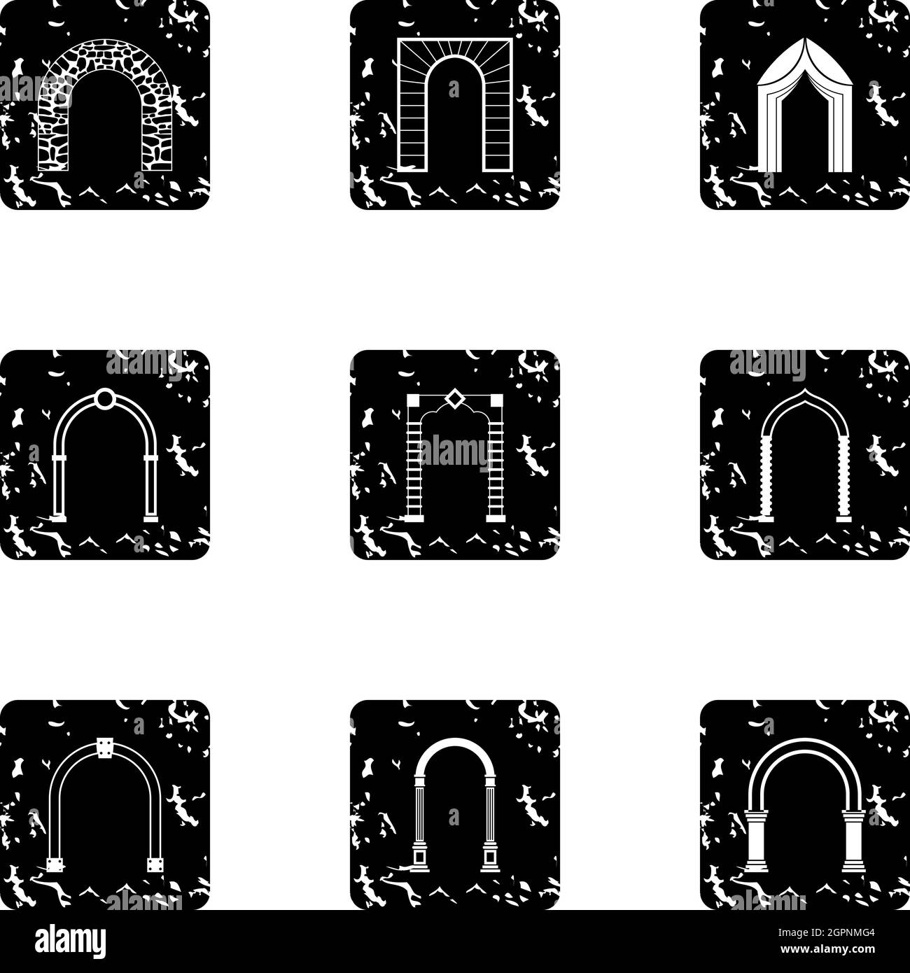 Set different line drawn Stock Vector Images - Alamy