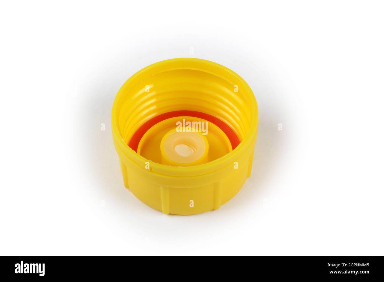 plastic jerrycan cover on a white background Stock Photo - Alamy