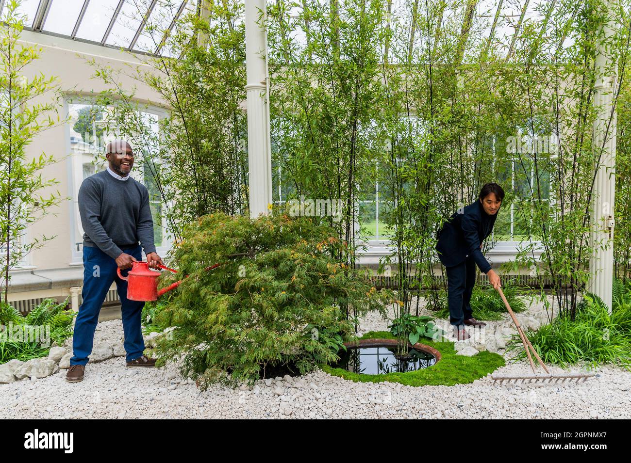London, UK. 30th Sep, 2021. Chalk Garden created by award-winning UK ...
