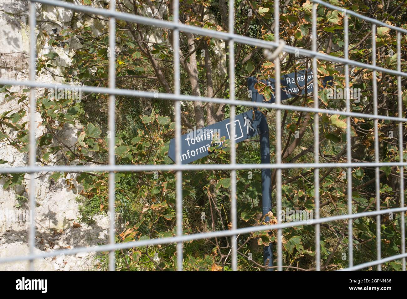 Old sign on Military Road, Ramsgate, Kent Stock Photo - Alamy