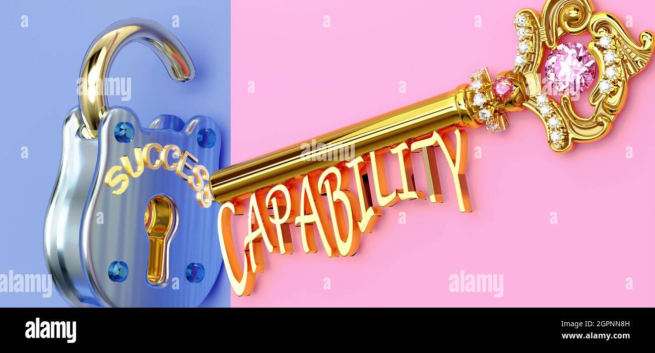 Key to success is Capability - to win in work, business, family or life ...