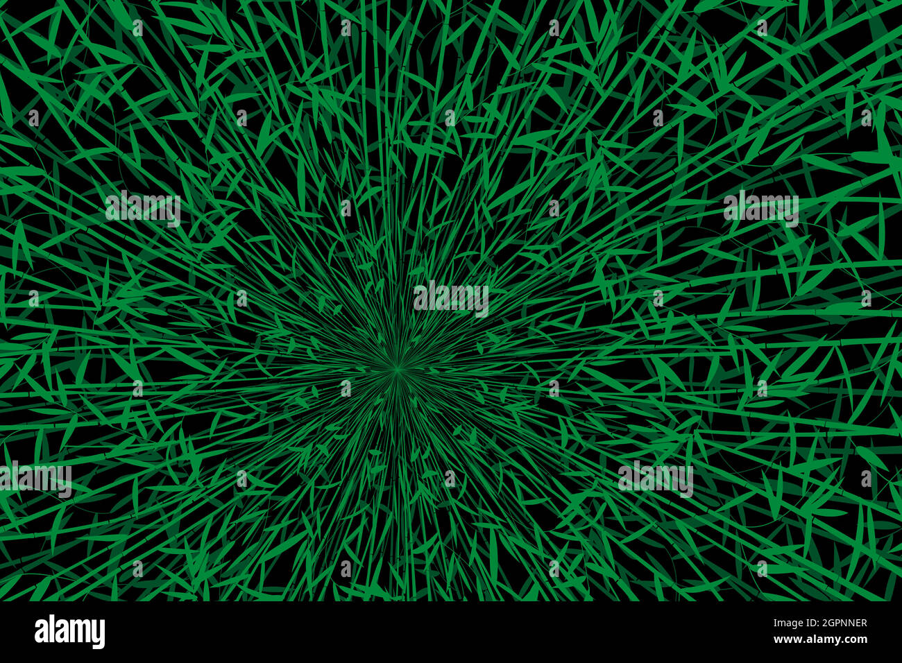 View from forest garden Stock Vector Images - Alamy