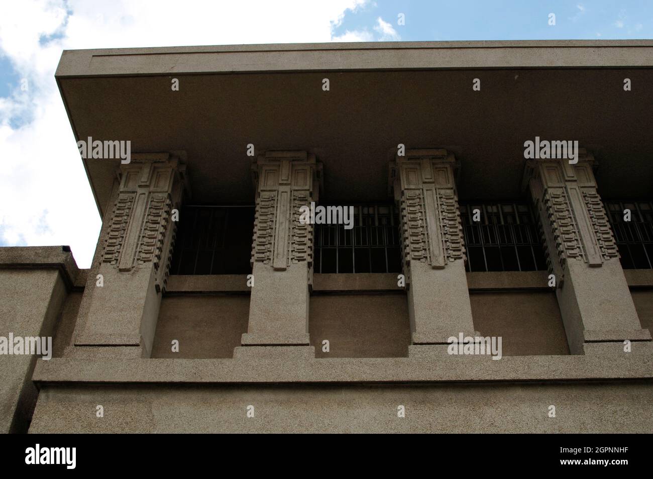 Frank Lloyd Wright (1867-1959). American architect and interior ...
