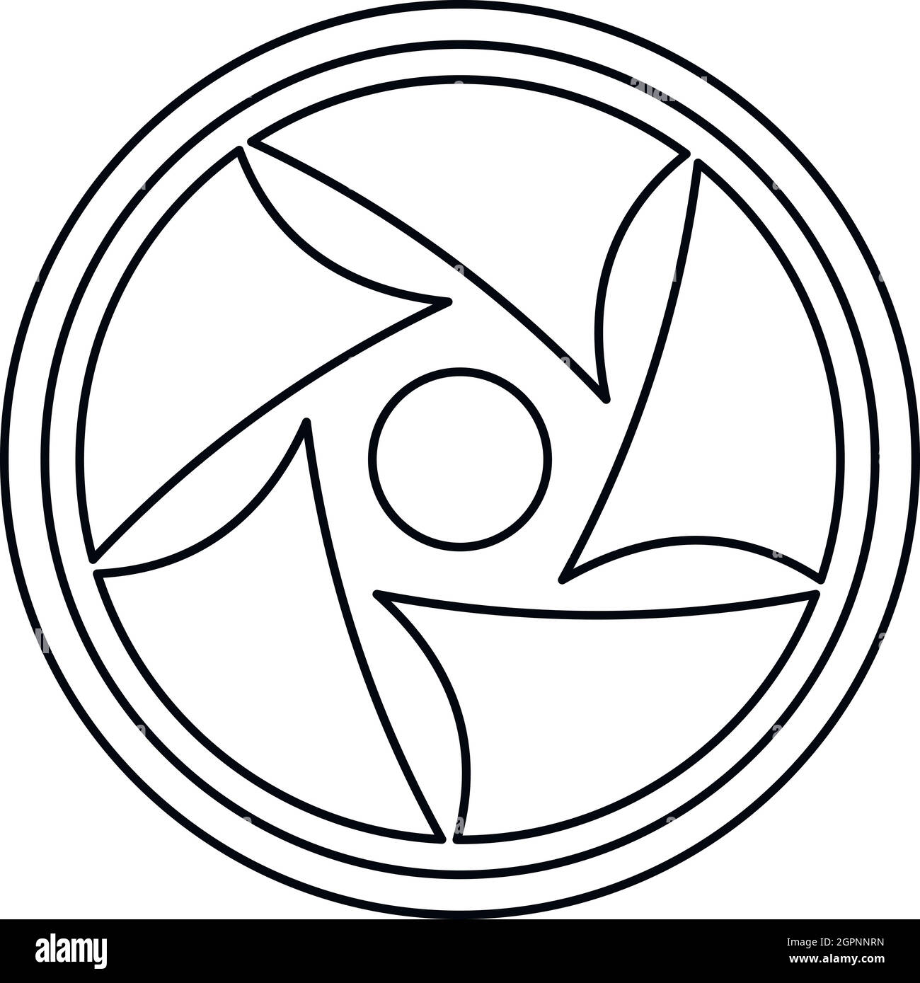 Lens outline hi-res stock photography and images - Alamy