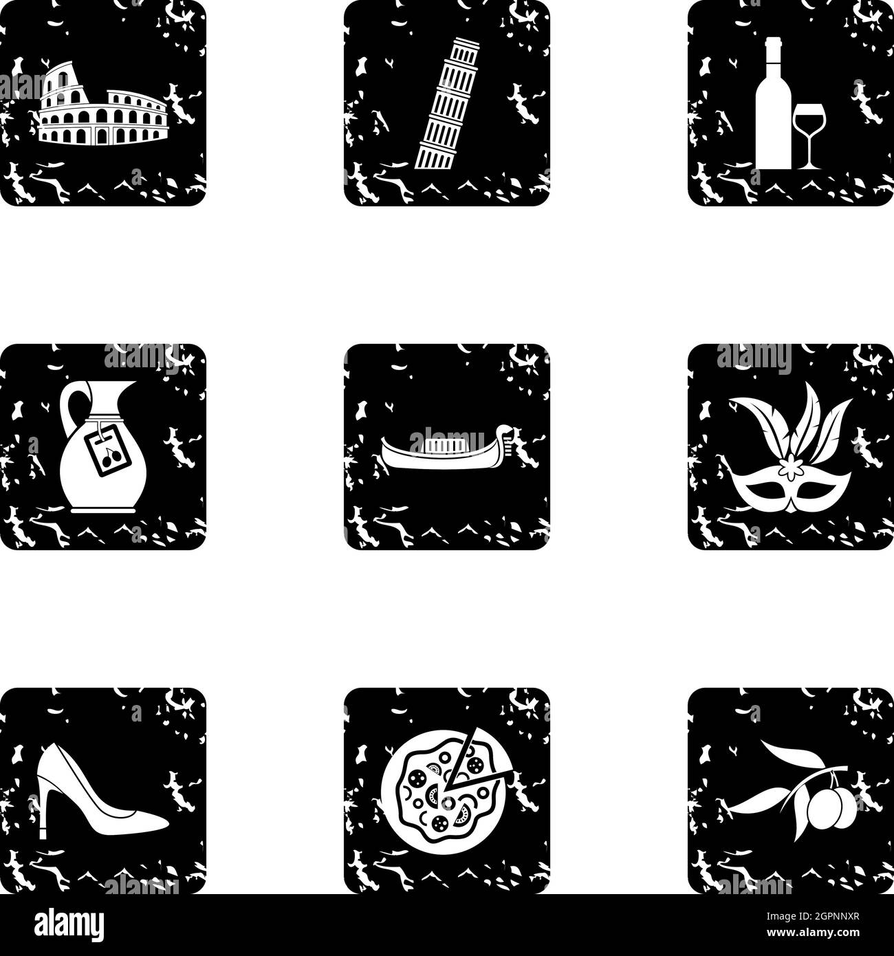 Tourism italy picture Stock Vector Images - Alamy