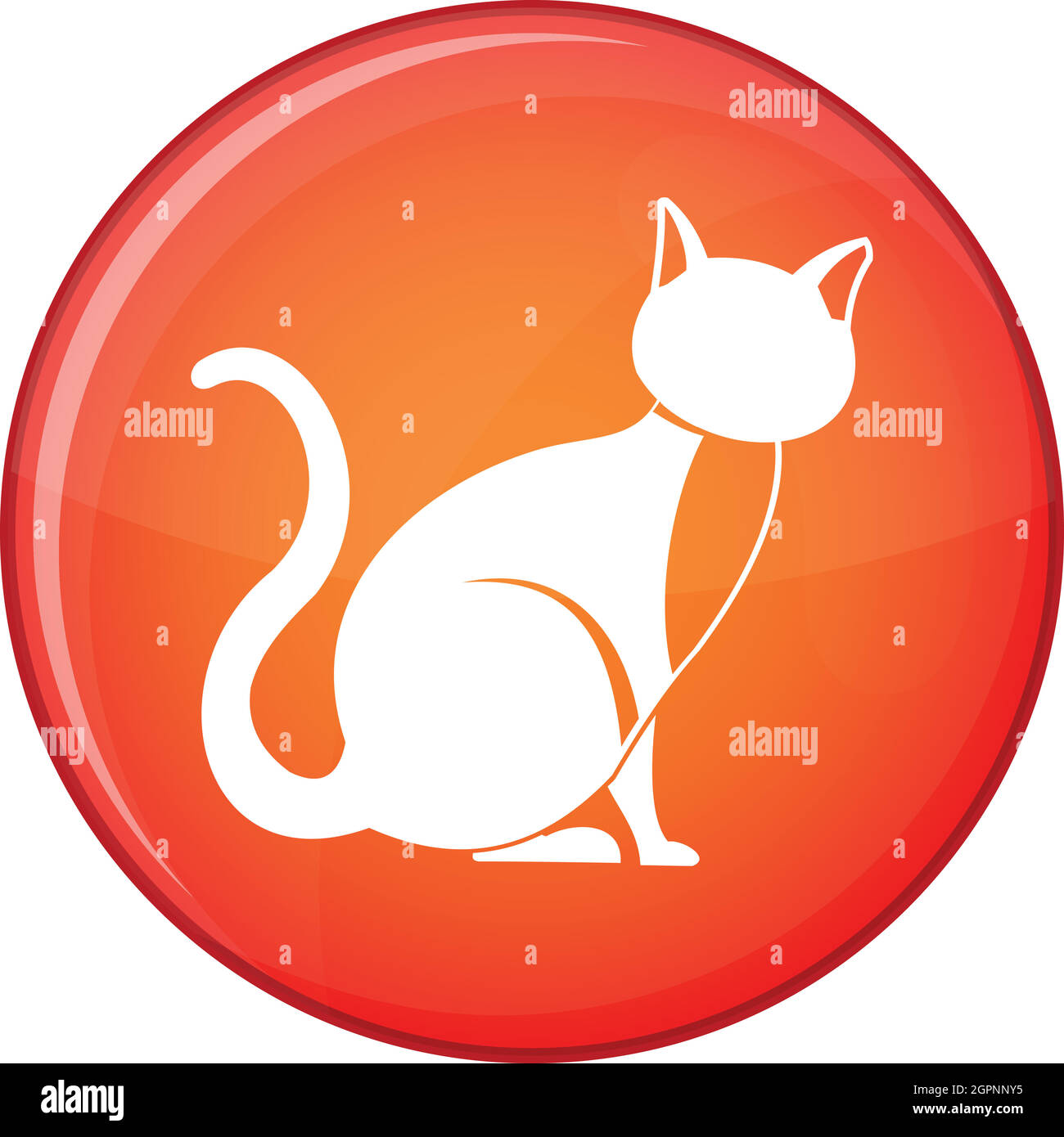 Black pussycat Stock Vector Images - Alamy