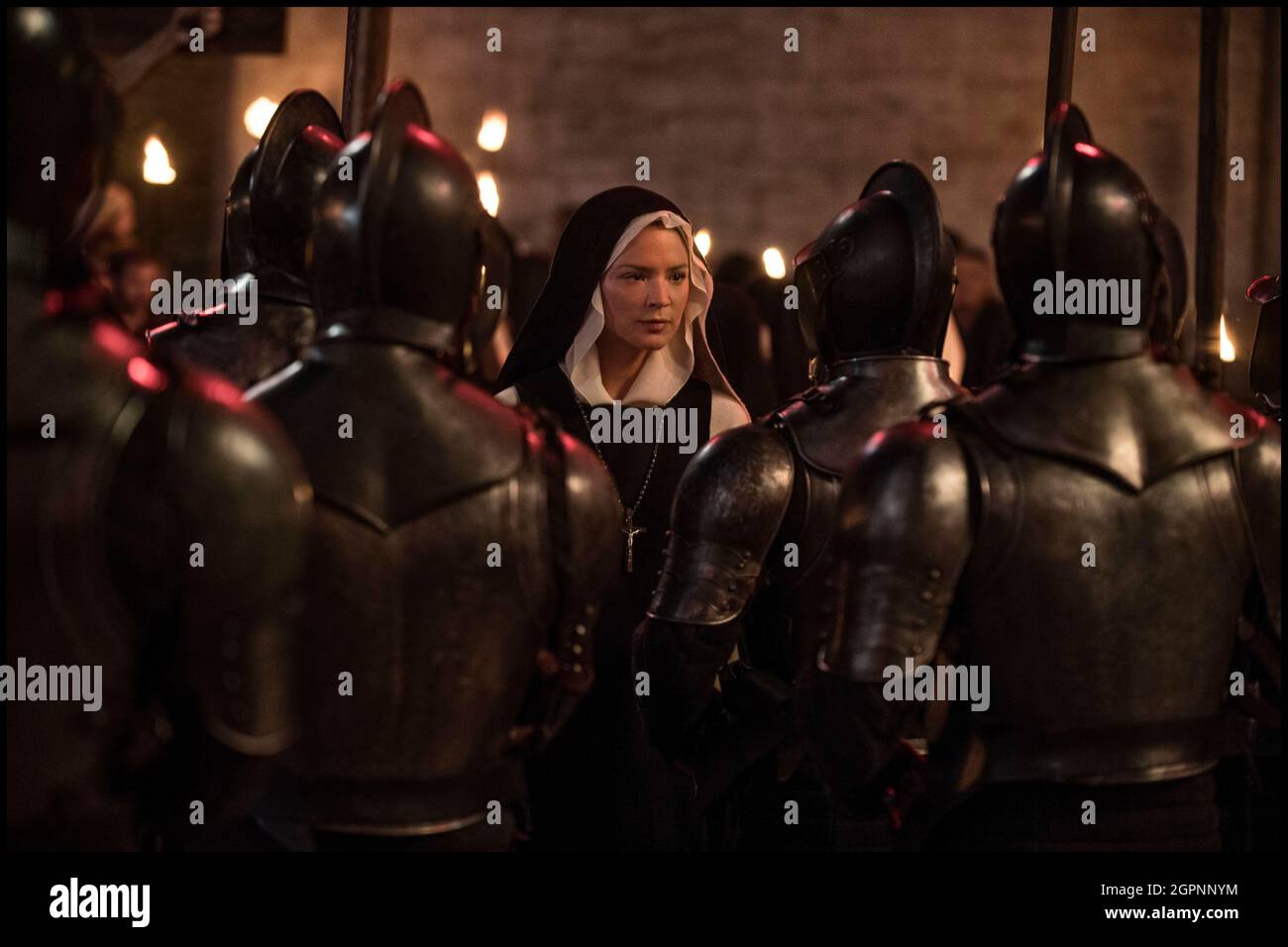 VIRGINIE EFIRA in BENEDETTA (2021), directed by PAUL VERHOEVEN. Credit ...