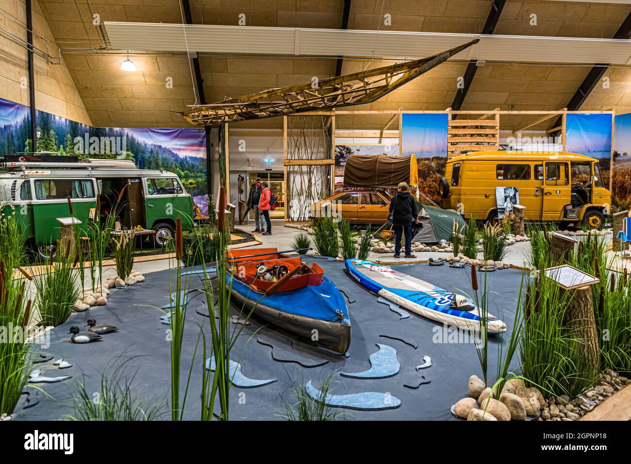 Camping Museum in Egeskov Castle (Egeskov Slot) Faaborg-Midtfyn ...