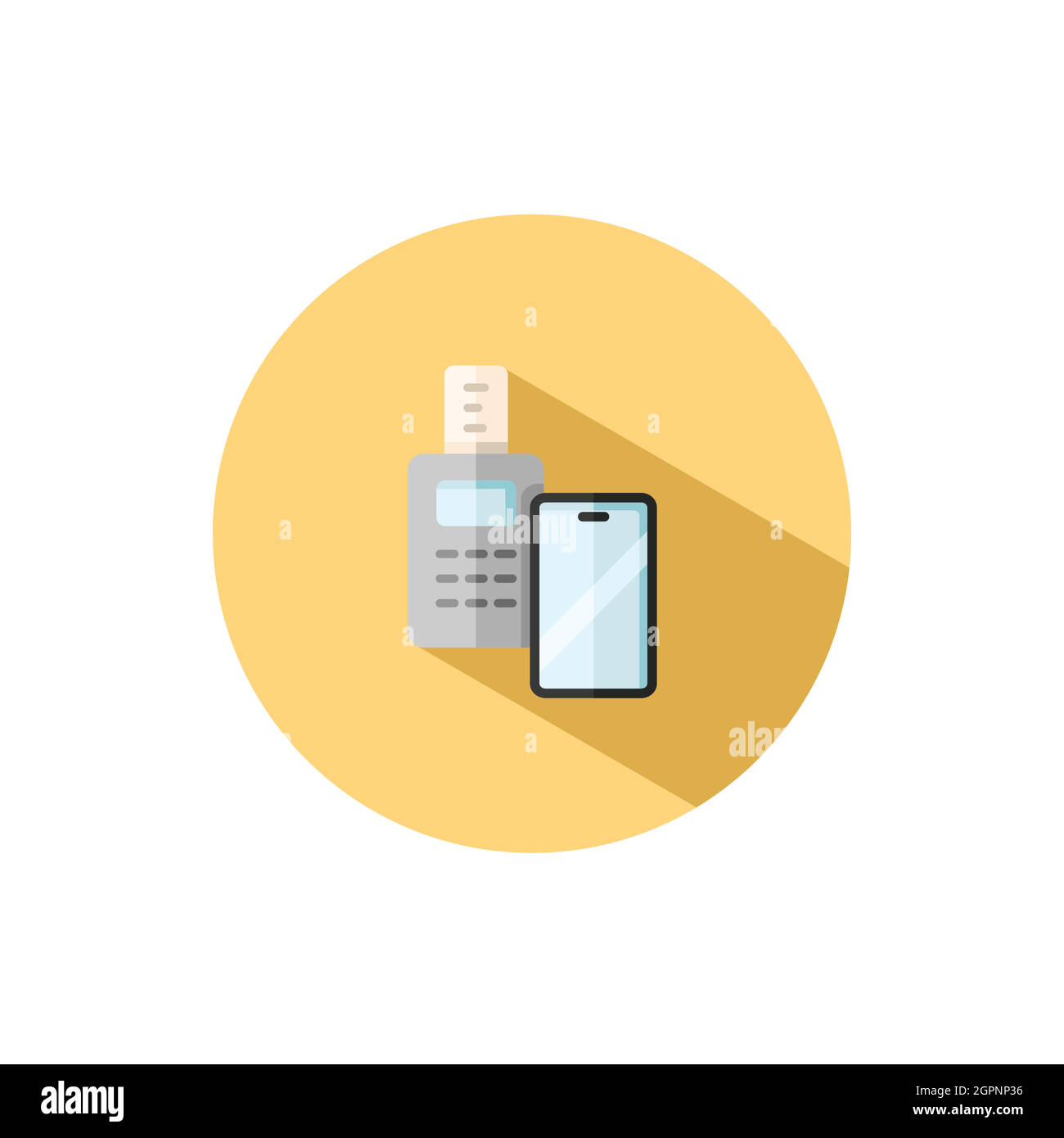 Pay in shop Stock Vector Images - Alamy