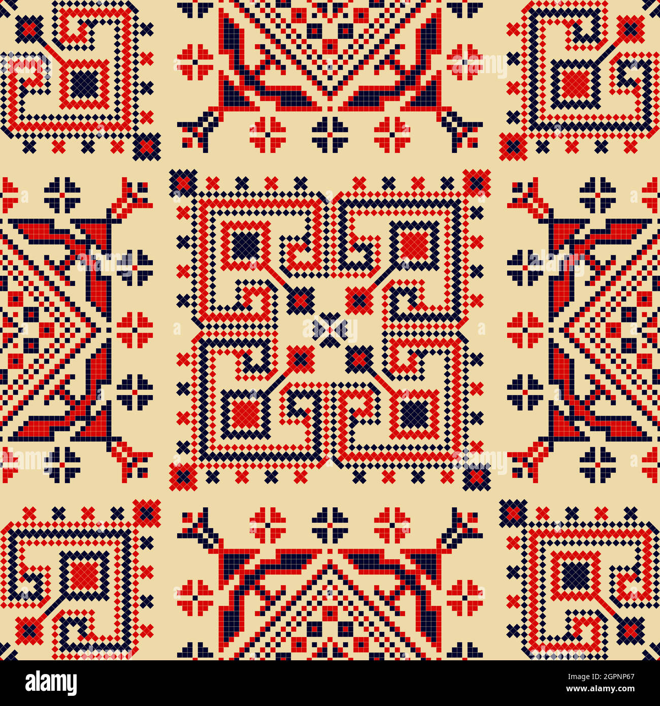 Romanian traditional pattern 113 Stock Vector Image & Art - Alamy