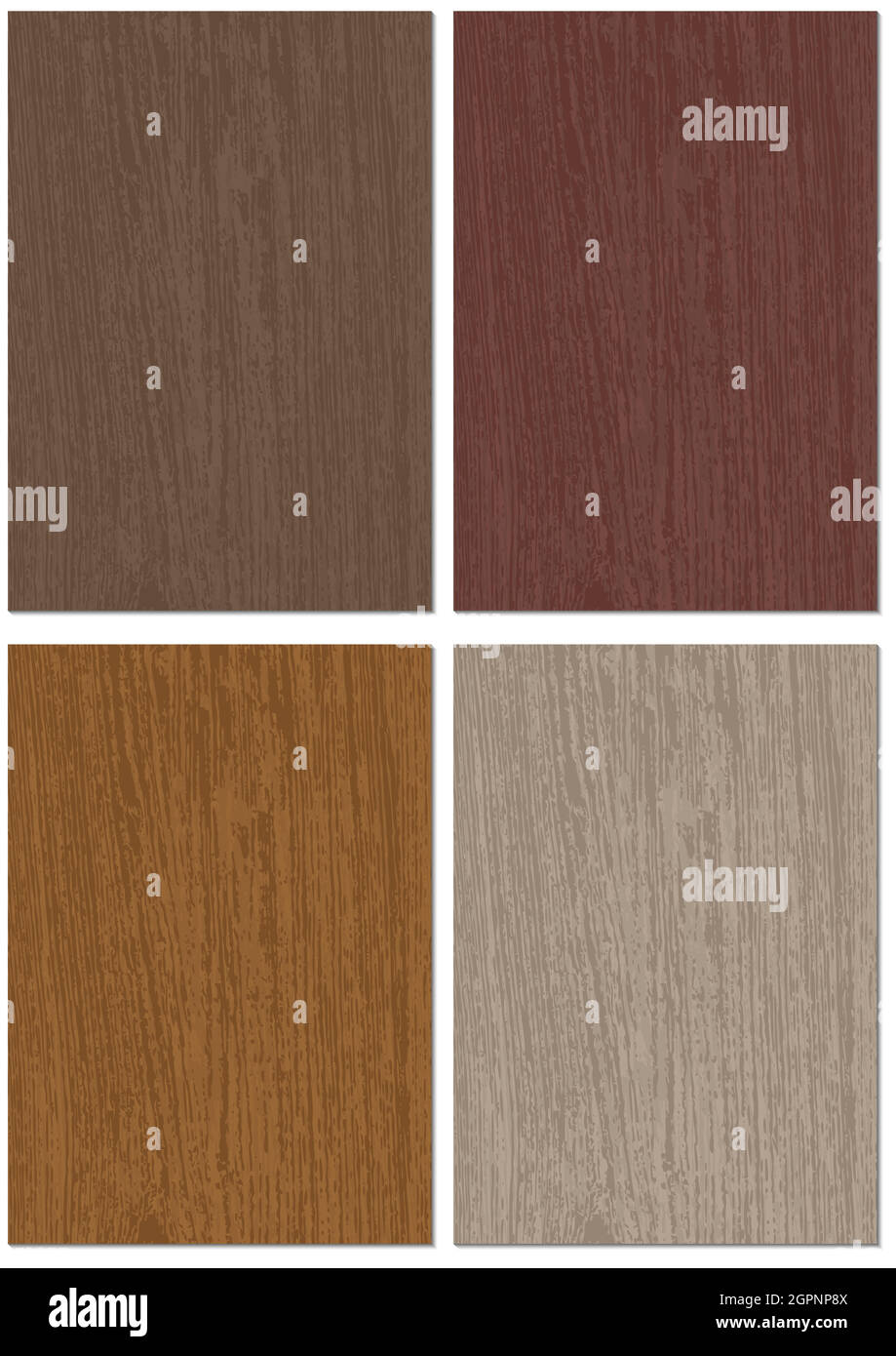Set of Four Wood Texture Background Stock Vector Image & Art - Alamy