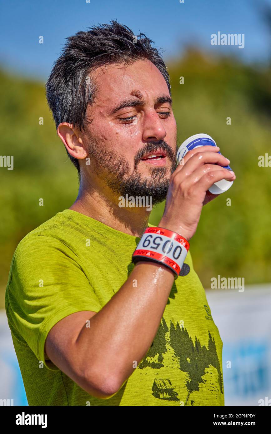September 26, 2021: Romania, Marcea, running competition Edition no ...