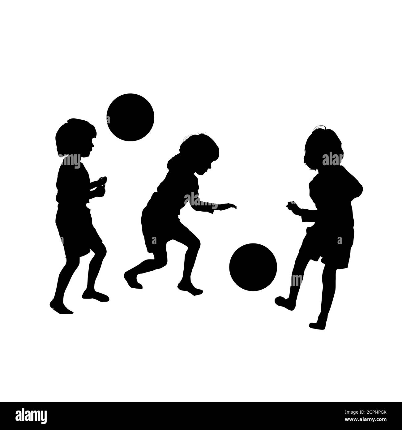 Happy kids playing soccer Stock Vector Image & Art - Alamy