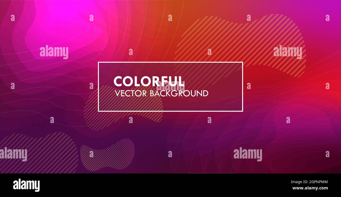 Poster design colorful glossy Stock Vector Images - Alamy