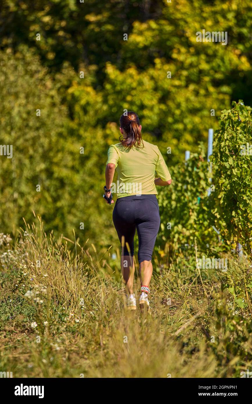 September 26, 2021: Romania, Marcea, running competition Edition no ...