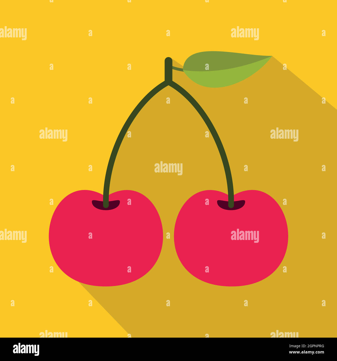 Cherry symbol hi-res stock photography and images - Alamy