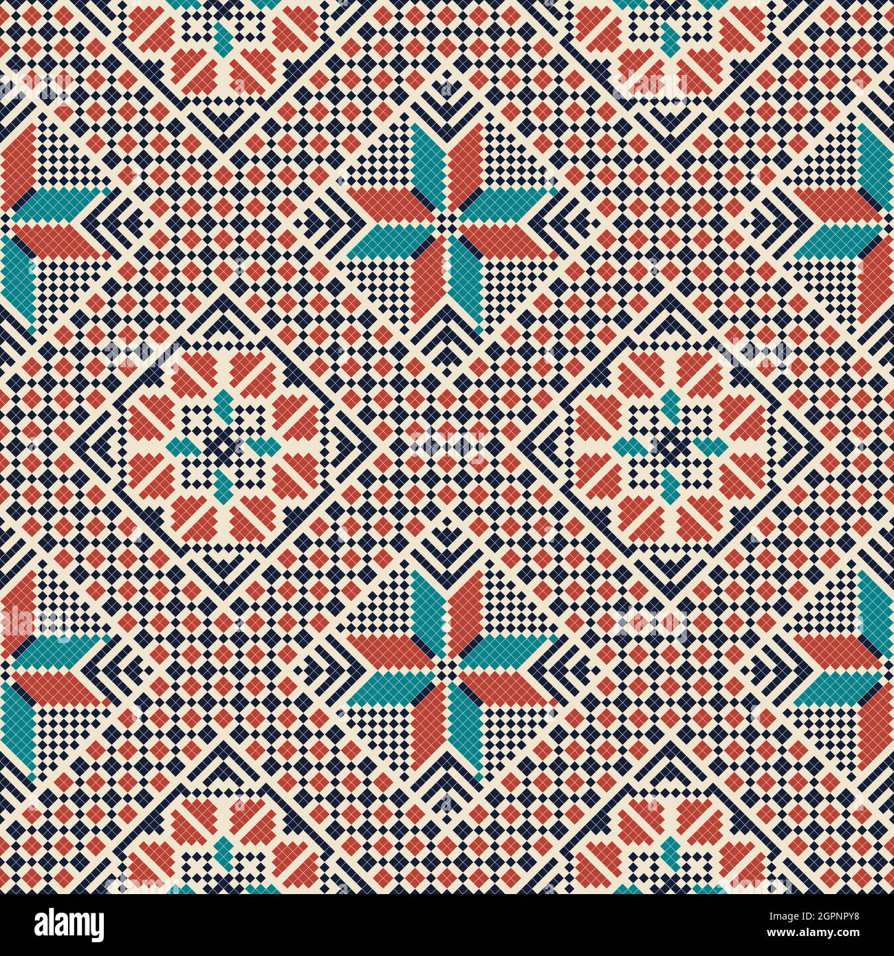 Palestinian embroidery pattern Stock Vector Image & Art - Alamy