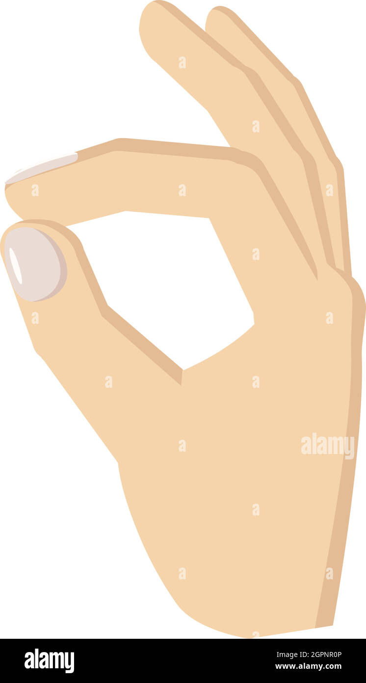 OK sign icon, cartoon style Stock Vector Image & Art - Alamy