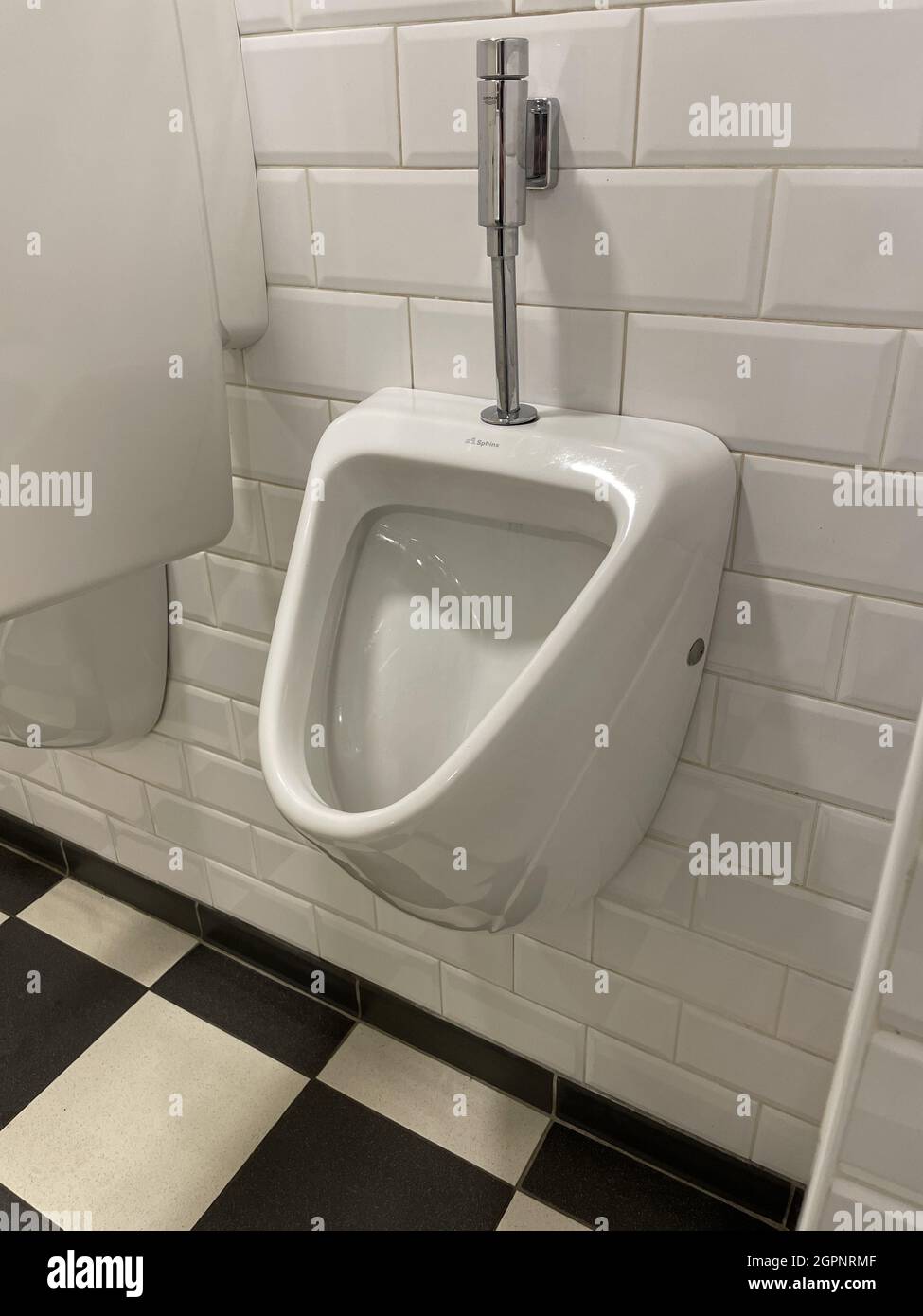 Closeup white urinal hi-res stock photography and images - Alamy
