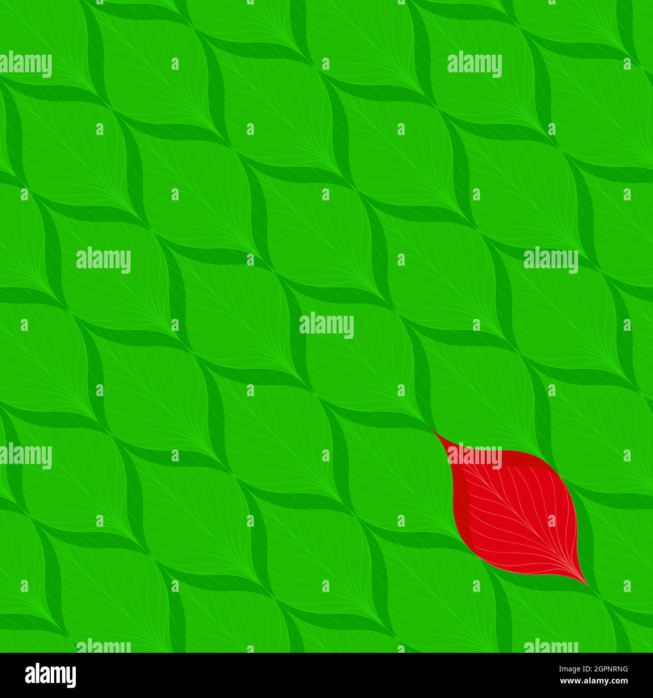 Repeated leaf pattern hi-res stock photography and images - Alamy