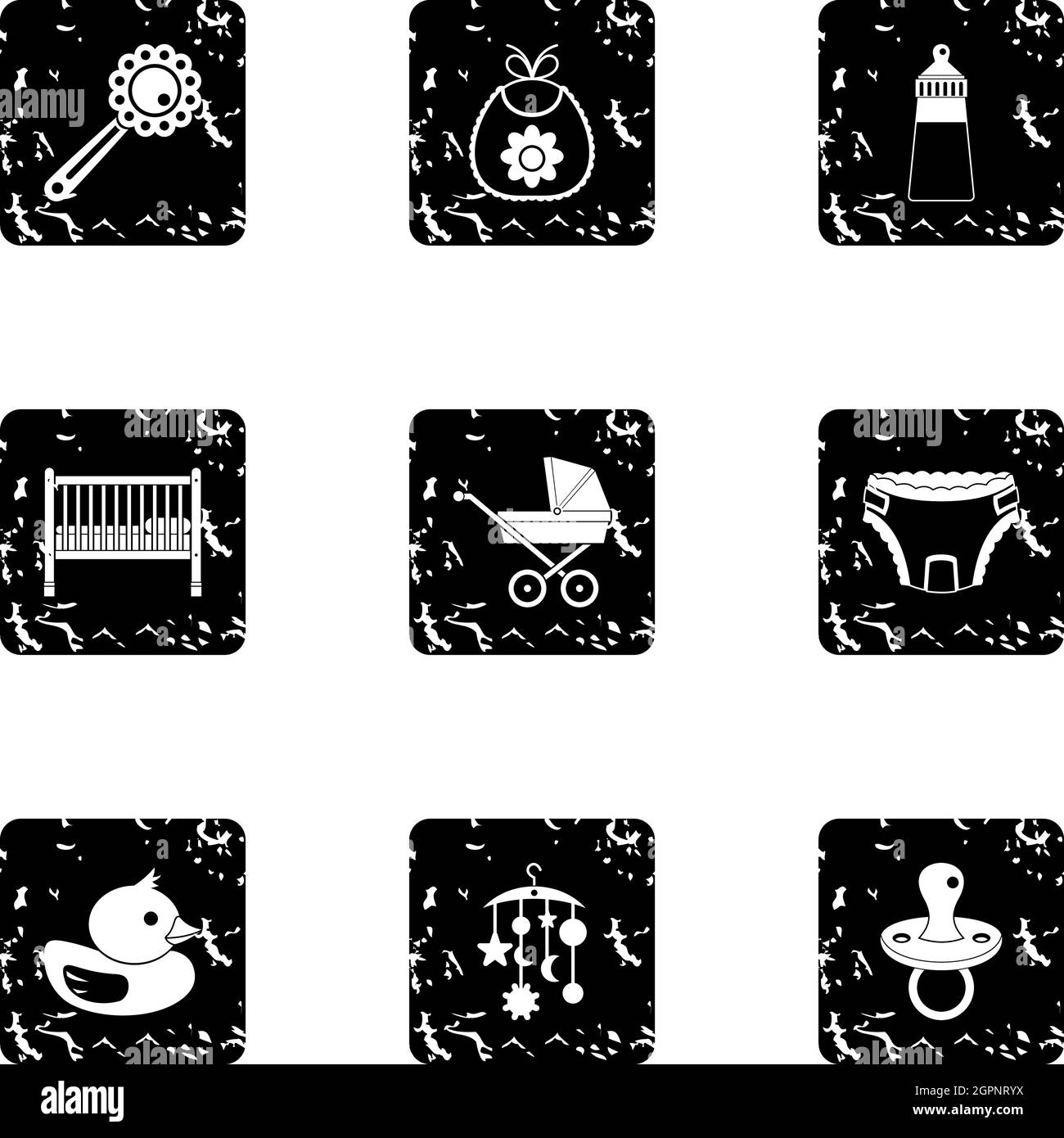 Baby things Stock Vector Images - Alamy