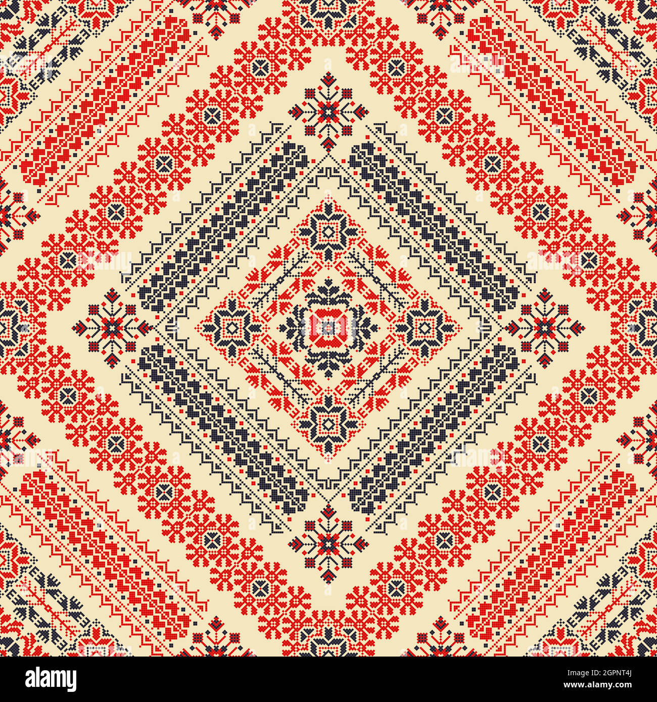 Romanian traditional pattern 124 Stock Vector Image & Art - Alamy