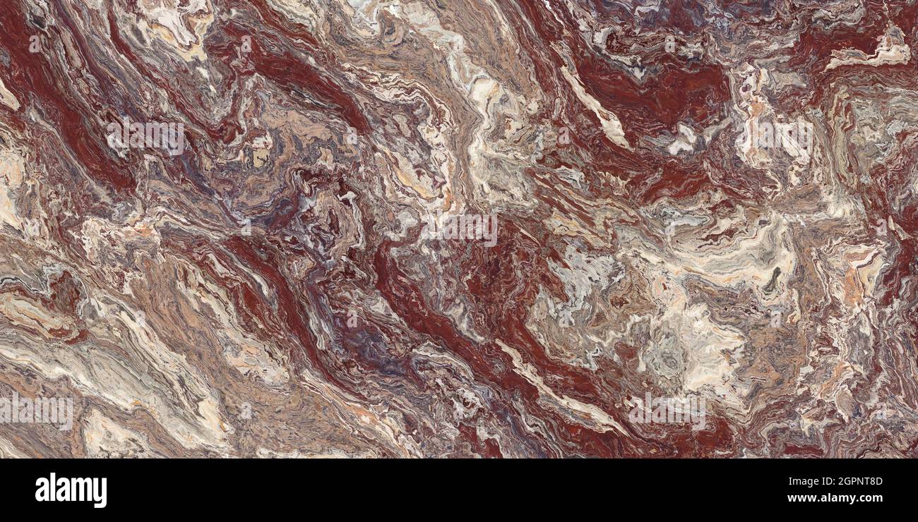 Red Travertine pattern. Abstract texture and background. 2D ...