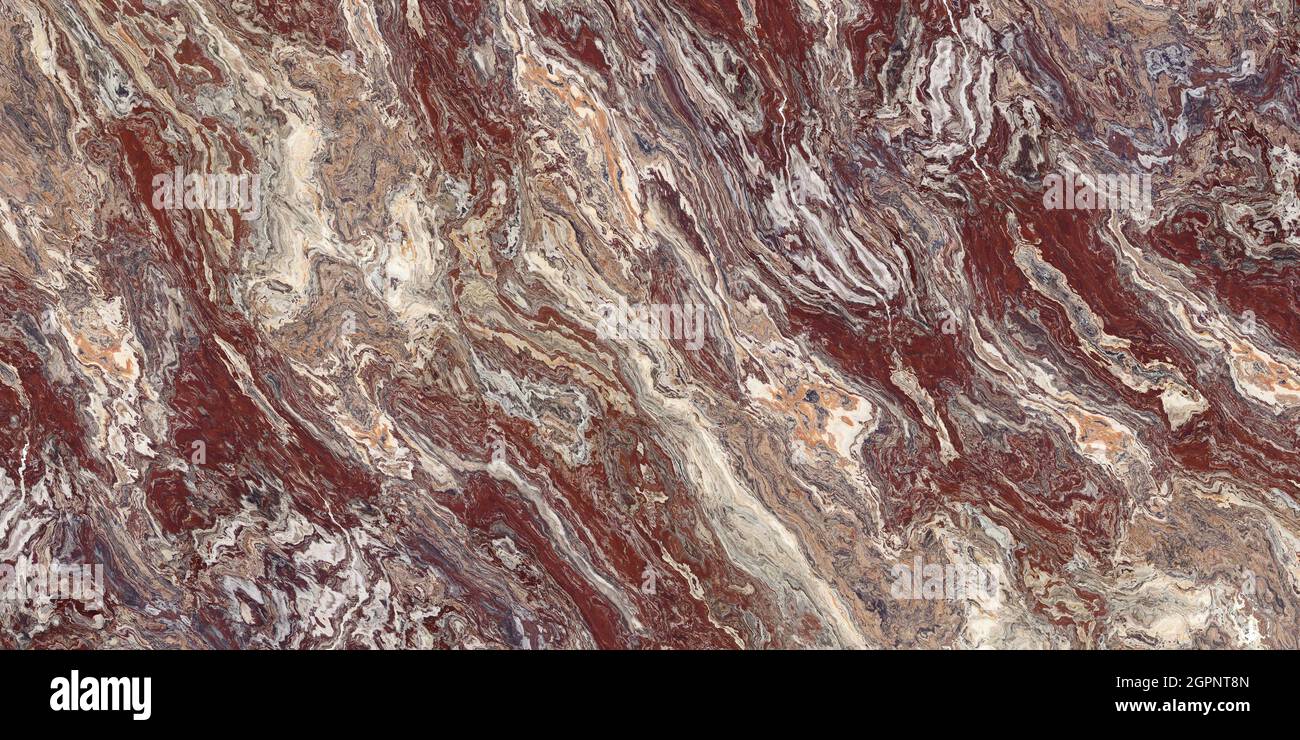 Red Travertine pattern. Abstract texture and background. 2D ...