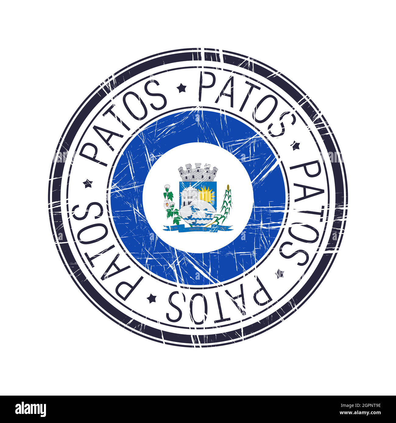 City of Patos, Brazil vector stamp Stock Vector Image & Art - Alamy