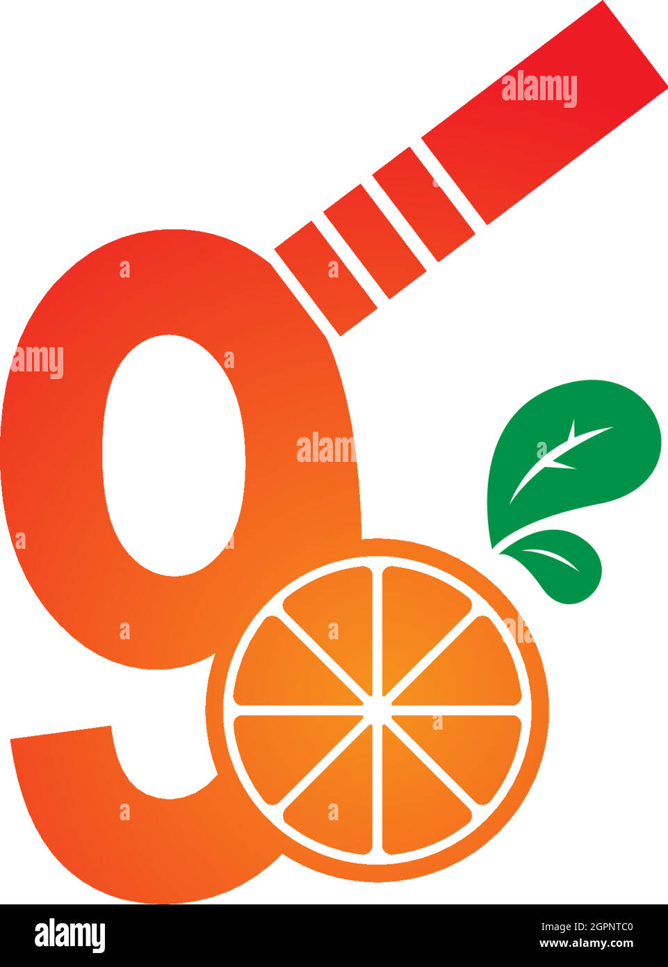 9 orange background Stock Vector Images - Alamy