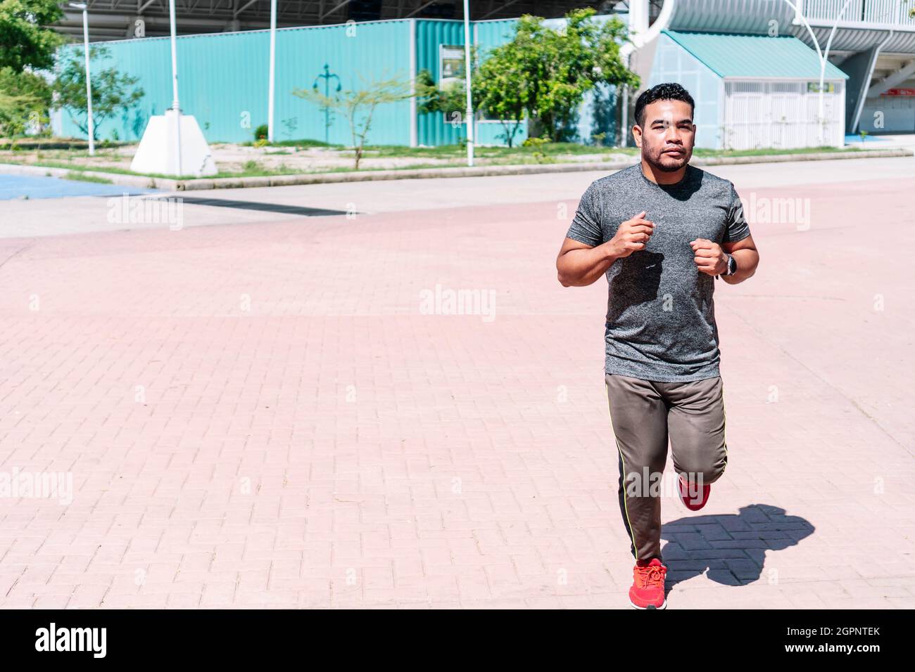 Dark skinned muscular man hi-res stock photography and images - Alamy