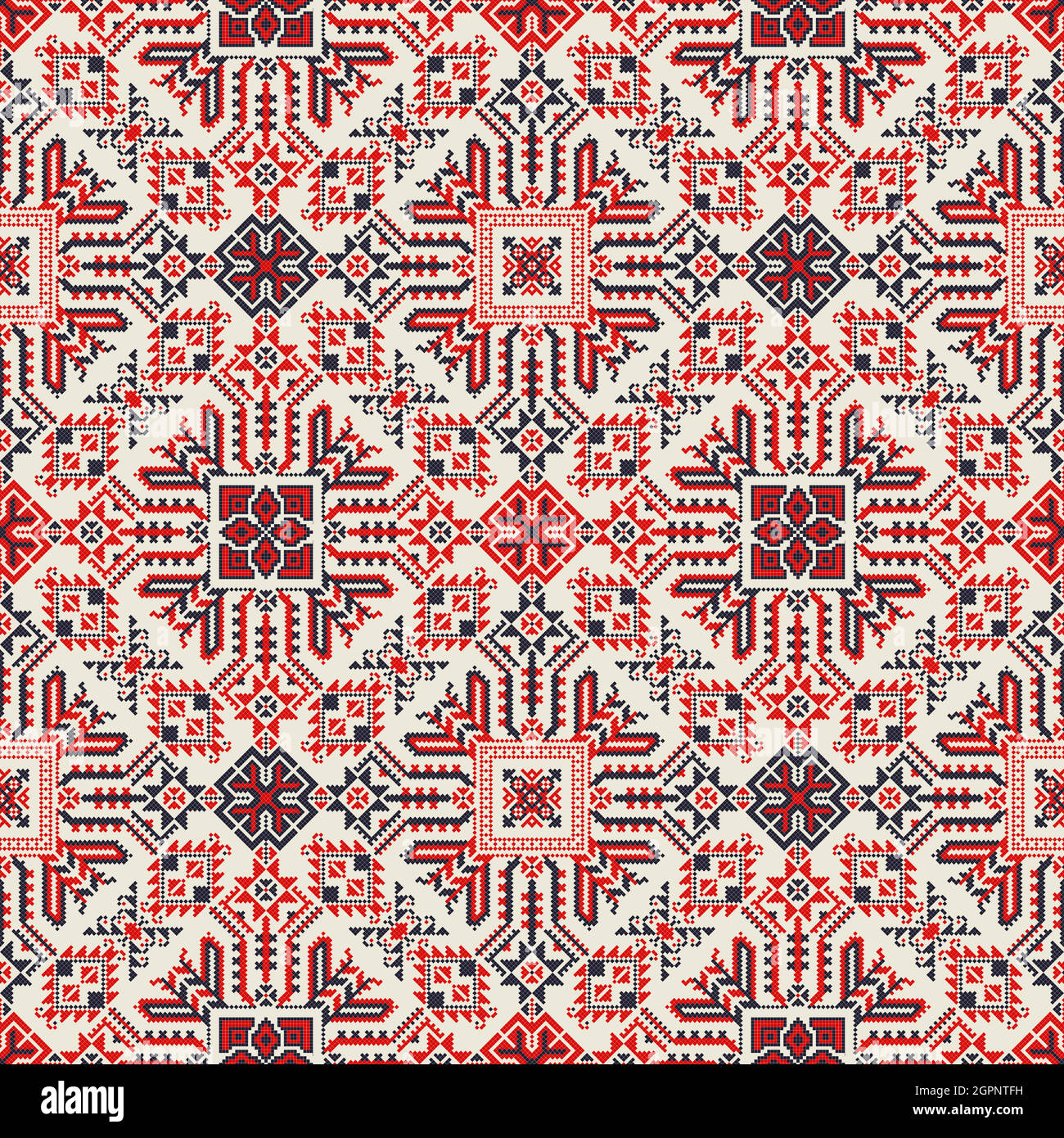 Romanian traditional pattern 168 Stock Vector Image & Art - Alamy