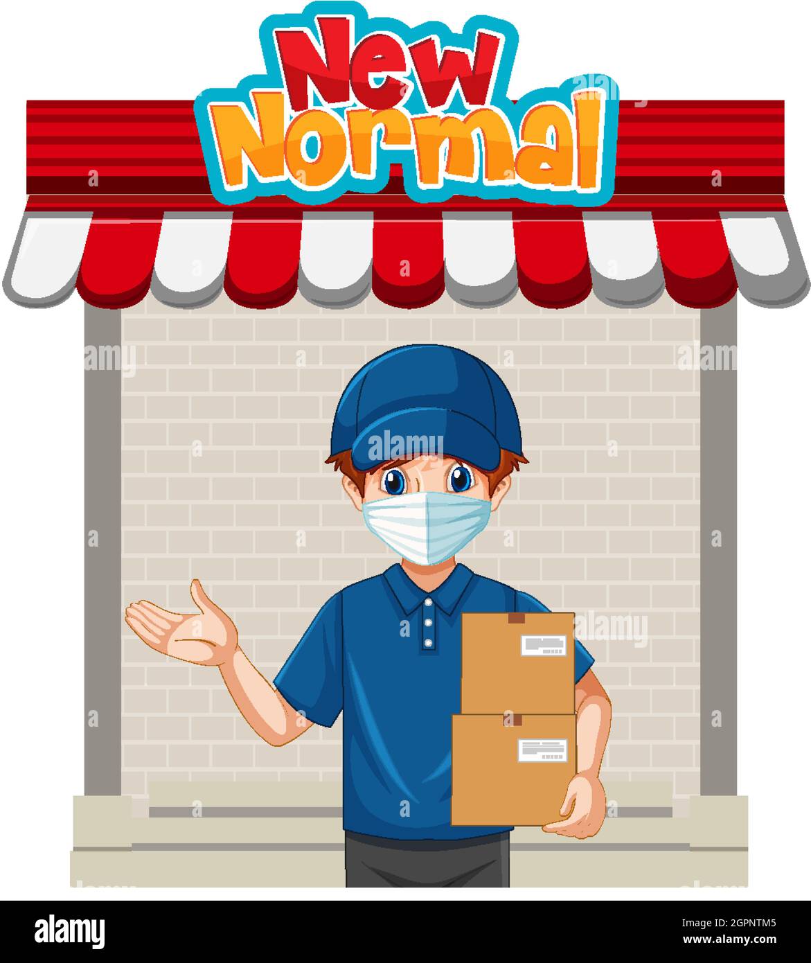 Cartoon character deadly corona hi-res stock photography and images - Alamy