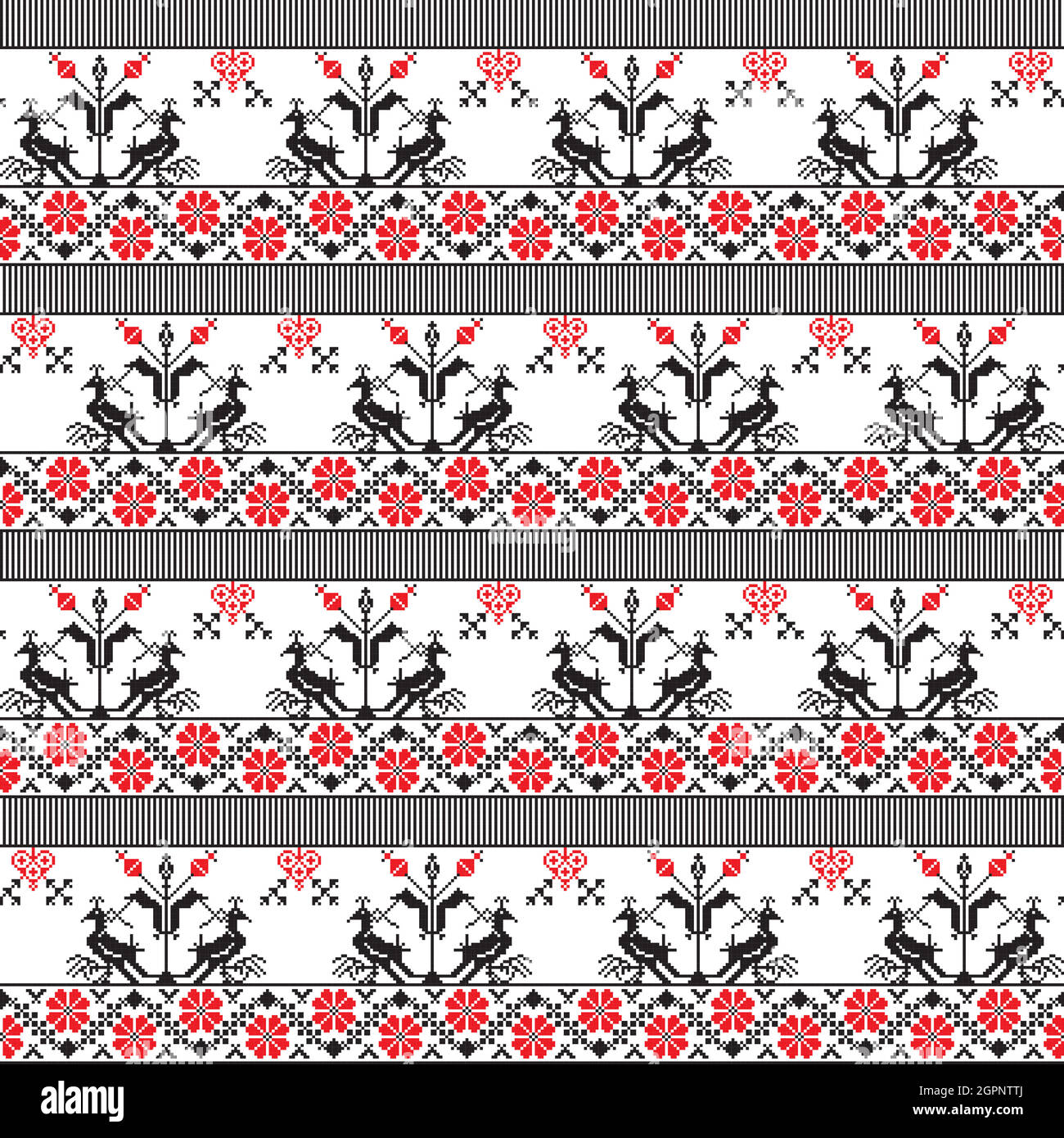 Romanian traditional pattern Stock Vector Image & Art - Alamy