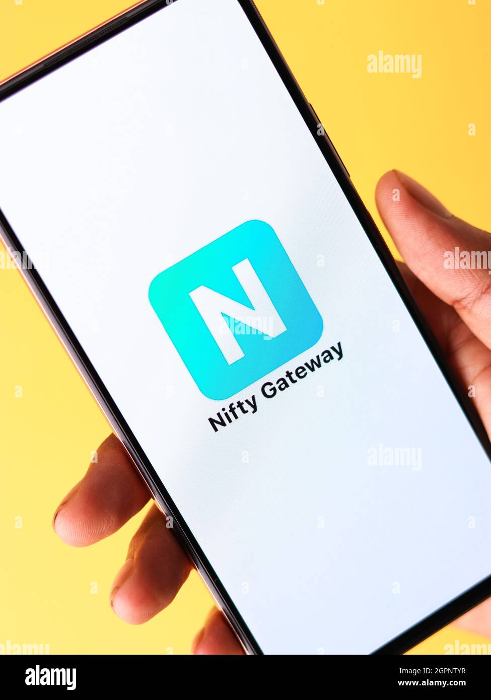 Nifty gateway logo hi-res stock photography and images - Alamy