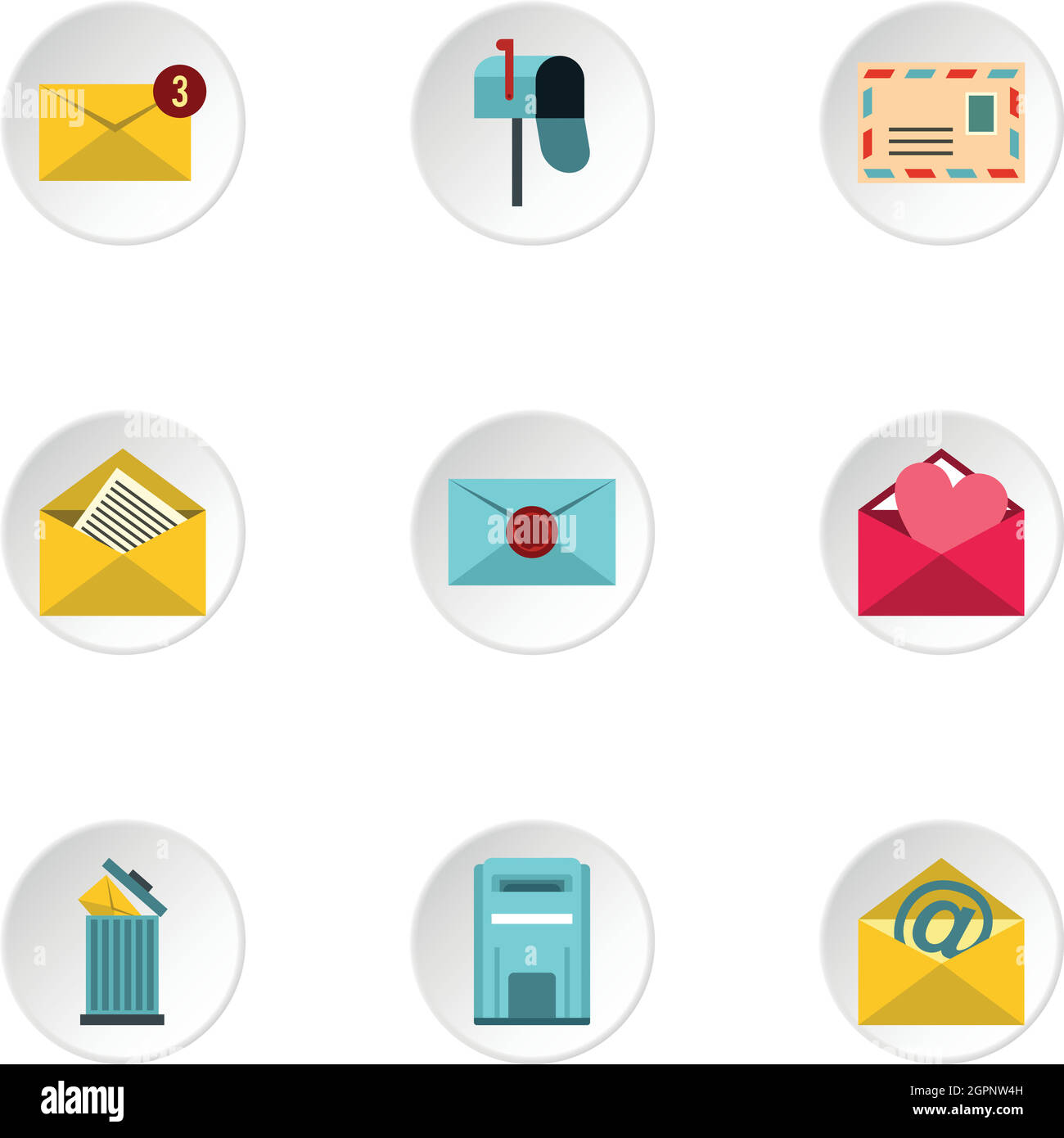 Communication via internet icons hi-res stock photography and images ...