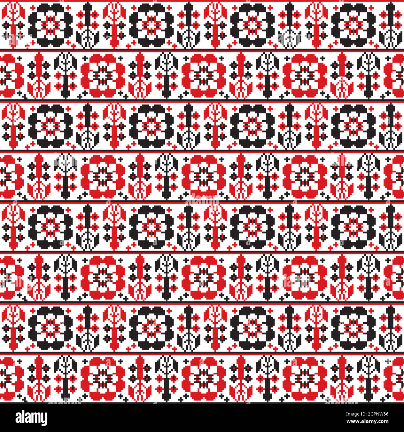 Romanian traditional pattern Stock Vector Image & Art - Alamy