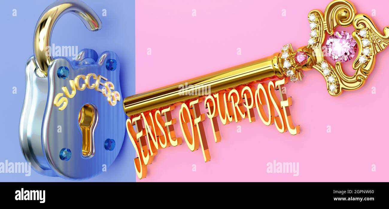 Key to success is Sense of purpose - to win in work or life you need to ...